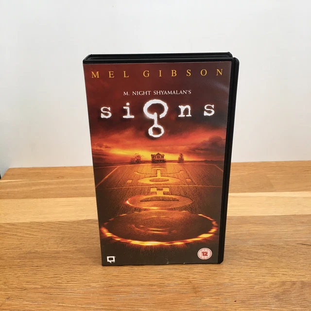 SIGNS / MEL Gibson ( VHS Tape Movie 2003 ) PAL £5.97 - PicClick UK