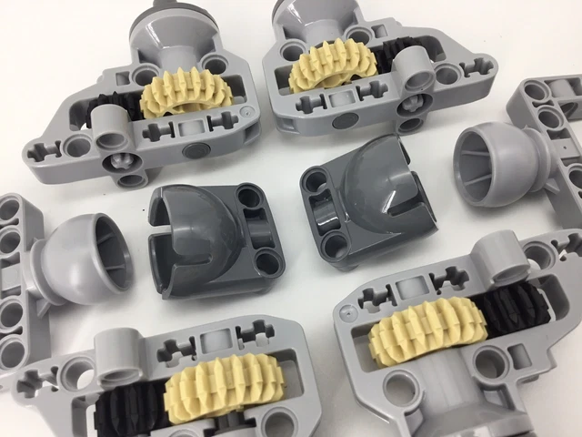 LEGO TECHNIC PORTAL Axle + Ball Joint 4x4 Offroad Bundle 9398 Technique ...
