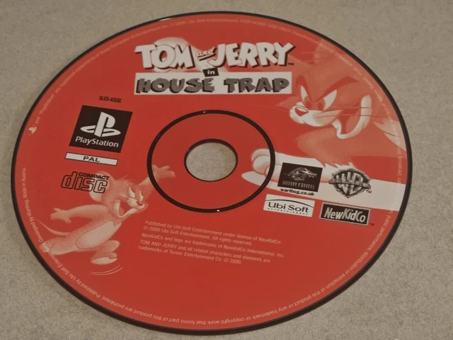 TOM JERRY HOUSE In Trap Sony Ps1 Playstation 1 Slim Ps2 Ps3 EUR 19,90 ...