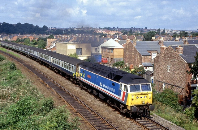 ORIGINAL 35MM SLIDE BR Class 47 no.47573 at Netherfield +rights for use ...