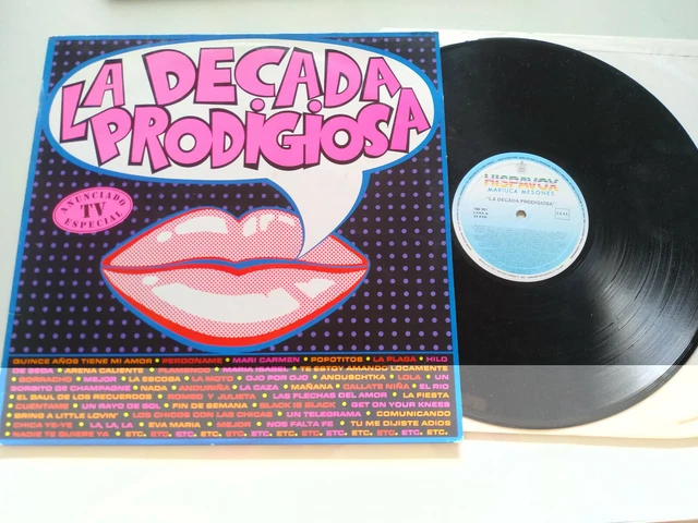 LA DECADA PRODIGIOSA 1985 Hispavox Pop Espagnol - LP 12 " vinile - VG ...