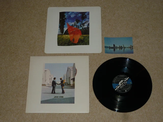 PINK FLOYD WISH You Were Here Vinyl Album Record Lp +Postcard Original 1975 Ex+ EUR 76,92 ...