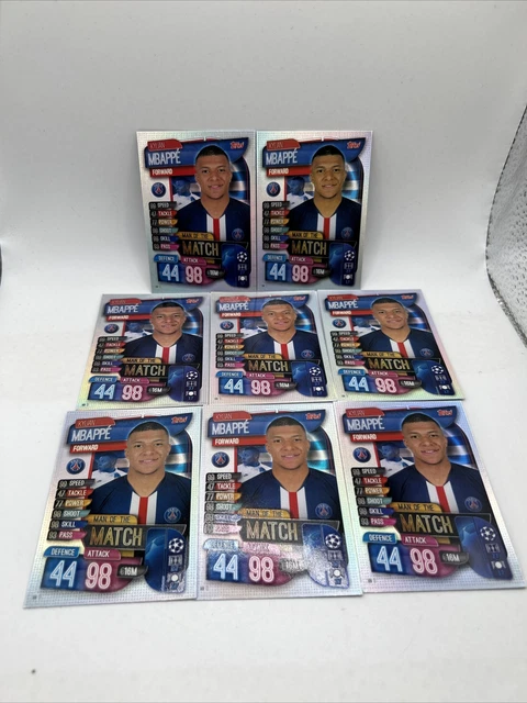 LOTTO MATCH ATTAX Champions League 19/20 Kylian Mbappe Man of the match ...