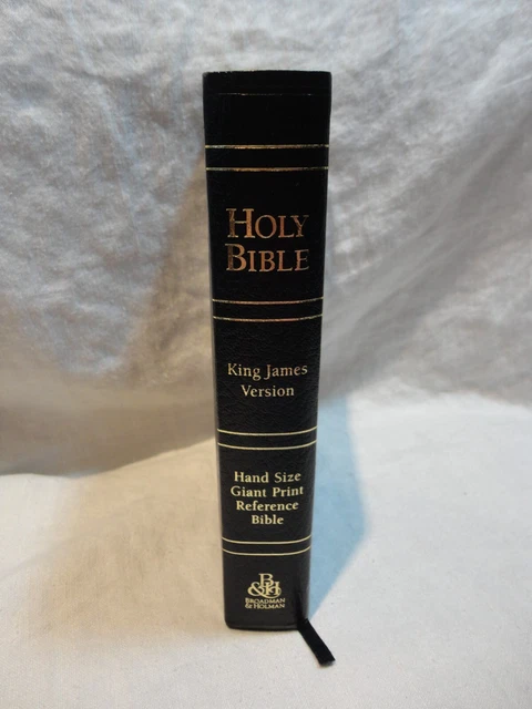 HOLY BIBLE NEW King James Giant Print Reference Edition Nelson Regency ...