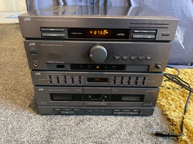 JVC DR-E45LTN STEREO HI-FI SYSTEM parts or repair £10.00 - PicClick UK