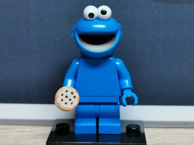 LEGO® MINIFIGURE CRUMB Monster/Cookie Monster - Sesame Street - idea077 ...