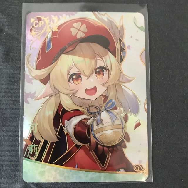 KLEE - GENSHIN Impact - Waifu Card - Goddess Story TCG CP Rare Chase ...