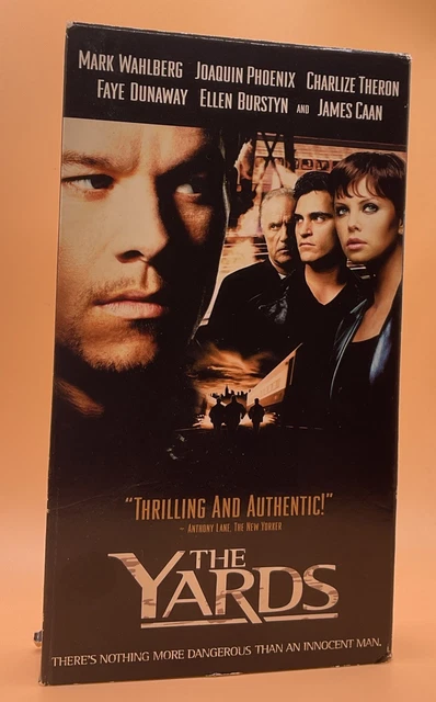 THE YARDS VHS 2001 Mark Wahlberg **Buy 2 Get 1 Free** £5.03 - PicClick UK