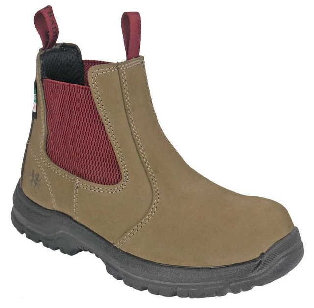 MOXIE TRADES WOMEN'S 6" Angelina Composite Toe PR Chelsea Work Boot ...