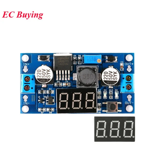 LM2577 XL6009 DIGITAL Voltmeter DC-DC Step-Up Converter 3A Output $4.17 ...