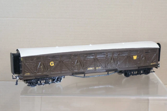 KIT DE MONTAGE Construit 0 Échelle GW GWR Siphon G Bogie Wagon 1278 Oi ...