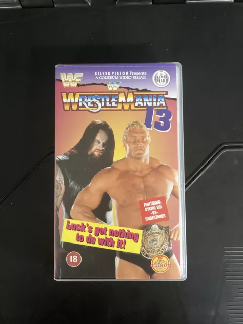 WWF WRESTLEMANIA 13 VHS **RARE** The Undertaker Did Vicious WWE £7.99 ... WWF WRESTLEMANIA 13 VHS **RARE** The Undertaker Did Vicious WWE £7.99 ...