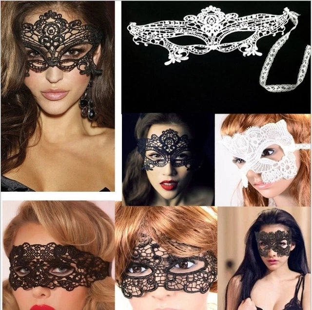 MASQUE DE BAL Masqué En Filigrane Vénitien Effrayant Pour Fête D'Halloween EUR 4,42 - PicClick FR