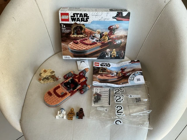LEGO STAR WARS Luke Skywalker S Landspeeder 75271 + R2D2 Mini figure ...