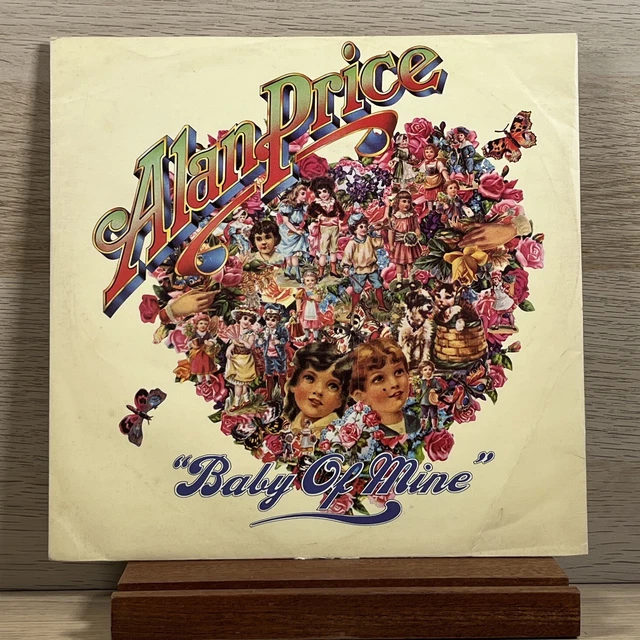 ALAN PRICE BABY Of Mine 1977 Heart Shape Coloured Vinyl Record JET 12 ...