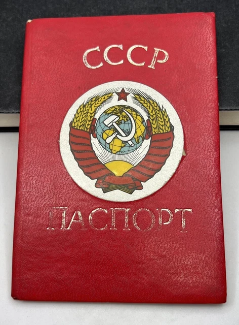 VINTAGE SOVIET CASE Passport Cover USSR 1970s Original CCCP £19.16 ...