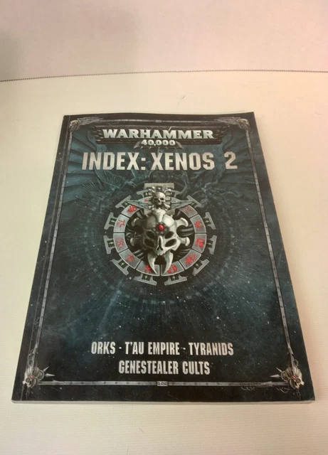 GAMES WORKSHOP WARHAMMER 40k Index Xenos 2 Rulebook Codex £8.04 ...
