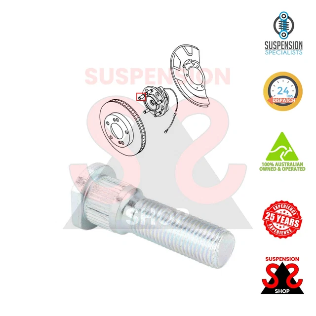 WHEEL STUD SUIT SSANGYONG Rexton 3.2 RX320 4x4 4143009002 $21.99 ...