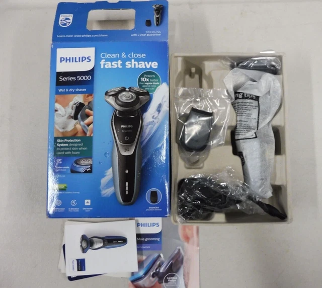 PHILIPS SERIES 5000 S5530/06 Wet and Dry Men's Electric Shaver - Turbo ...