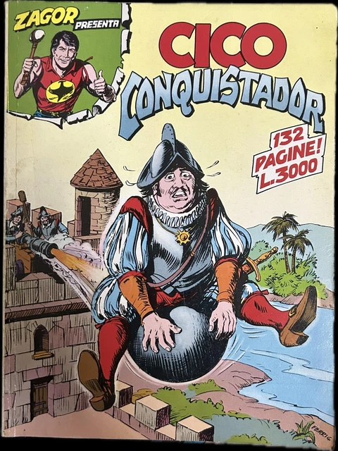 ZAGOR CICO CONQUISTADOR Ed Bonelli 1992 EUR 3,49 - PicClick IT