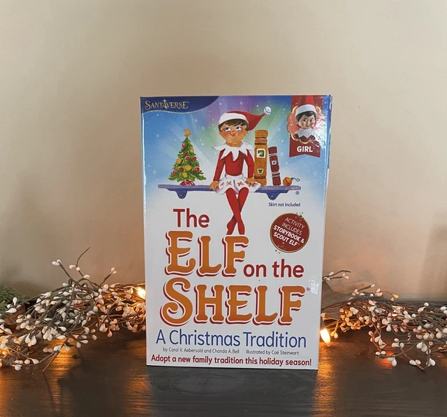 NIB THE ELF on the Shelf Christmas Scout Elf and Storybook Set (Blue ...