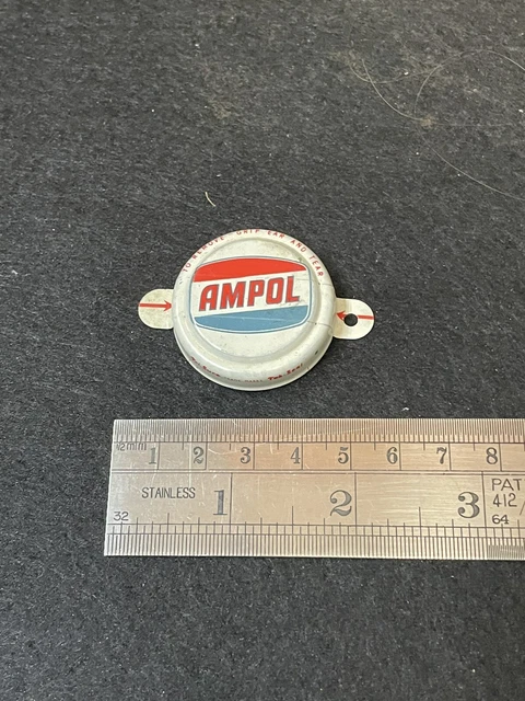 AMPOL MOTOR OIL Drum Cap Lid Seal Oil. Like Golden Fleece Ampol $19.50 ...