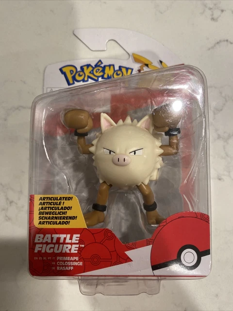 JAZWARES POKEMON BATTLE Figure Primeape 3" Action Figure Collectible ...