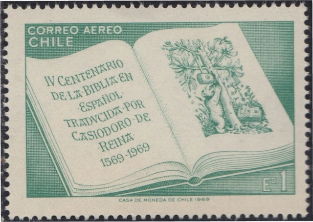 CHILI A- 259 1969 4º Centenaire de La Bible À Espagnol MNH EUR 1,36 ...
