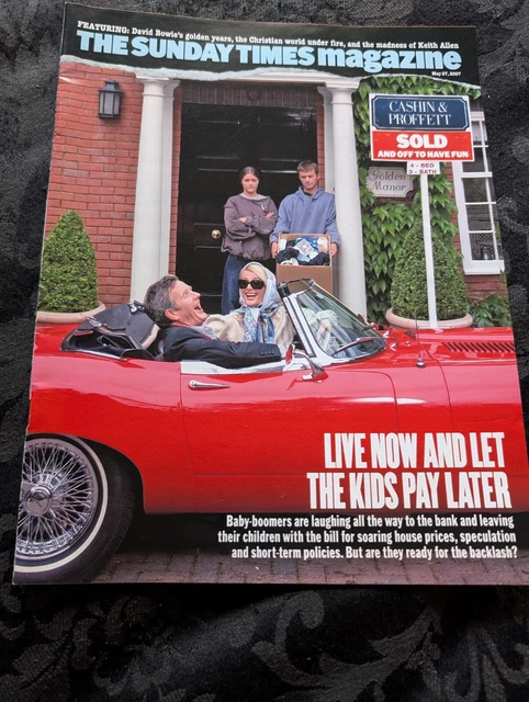 THE SUNDAY TIMES Magazine Supplement Featuring David Bowie May 27th ...