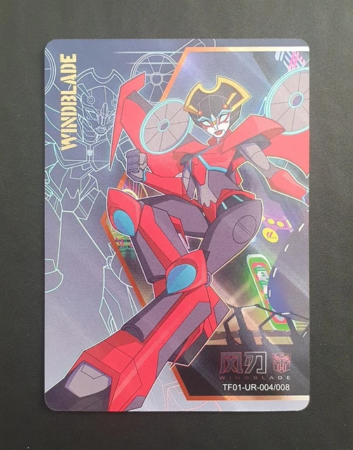 RARE WINDBLADE UR TF01-UR-004 Kayou Transformers Cybertron Collection ...