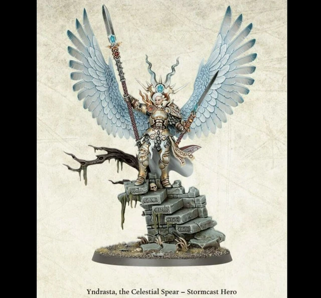 WARHAMMER YNDRASTA THE Celestial Spear Stormcast Eternals Dominion Age ...