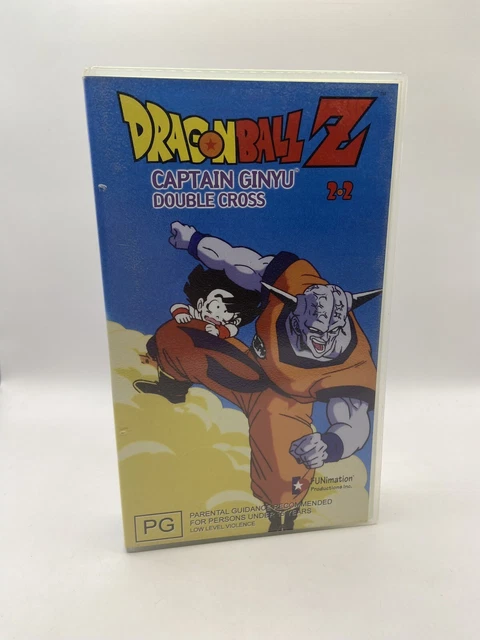 DRAGONBALL Z 2.2 Captain Ginyu Double Cross VHS Movie Video Cassette ...