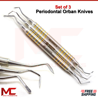 DENTAL PERIODONTAL KIRKLAND Orban Knife Gingivectomy knives Surgical ...