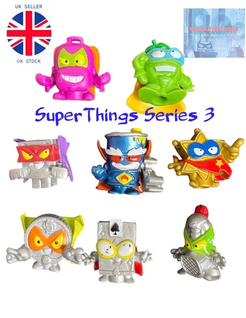 SUPERTHINGS SERIES 3 Rivals of Kaboom Rare Goldstar SuperThings Series ...