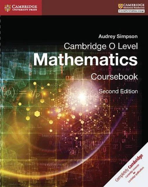 CAMBRIDGE O LEVEL Mathematics Coursebook by Audrey Simpson (English ...