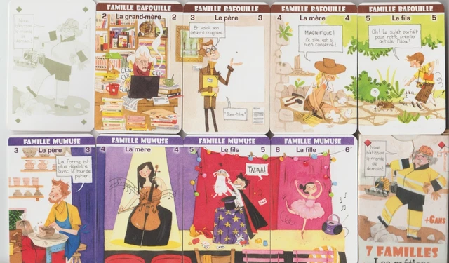 JEU DE 7 Familles : Les Metiers EUR 3,10 - PicClick FR