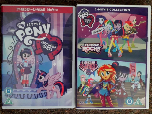 MY LITTLE PONY Equestria Girls DVD Bundle £14.99 - PicClick UK