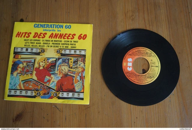 GENERATION 60 HITS Des Annees 60 Johnny Hallyday Claude Francois Etc Sp ...