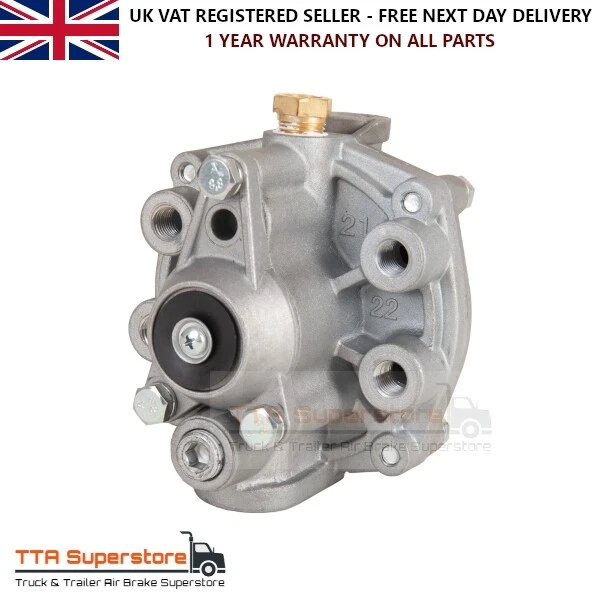 WABCO AFTERMARKET EQUIVALENT 9730060030 - Relay Valve £37.00 - PicClick UK