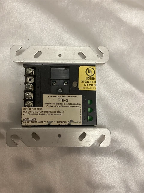 SIEMENS CERBERUS PYROTRONICS TRI-R Fire Alarm Module $26.49 - PicClick