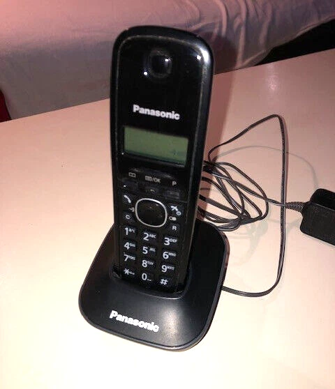 PANASONIC KX-TG1611 COMBINÉ et Base de Charge - Téléphone Fixe Sans Fil ...
