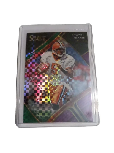 2023 SELECT DRAFT Picks carrés verts violets Donovan McNabb n°188 avec ...