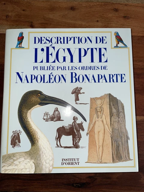 DESCRIPTION DE L'ÉGYPTE-NAPOLÉON BONAPARTE -1989-Institut D Orient EUR 89,90 - PicClick FR