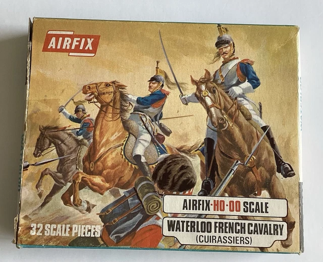 AIRFIX 1/72 WATERLOO French Cavalry - Cream Figures - Complete Set £8. ...