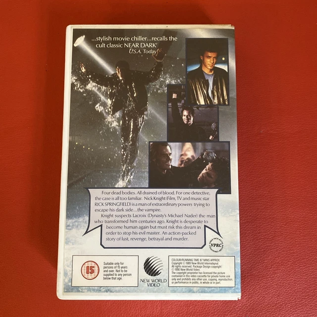 MIDNIGHT COP VHS Big Box Ex Rental Horror Video Tape New World Video £ ...