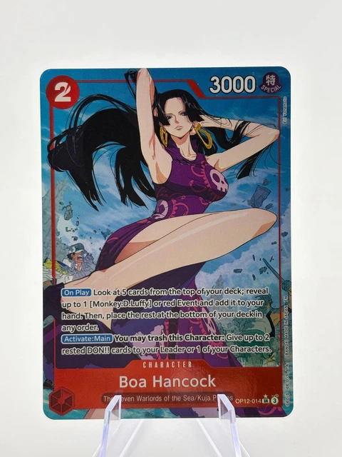 ONE PIECE TCG OP12 - Boa Hancock OP12-014 SR Alternate Art LP $30.00 ...