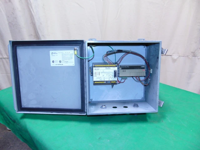 HAMMOND ELECTRICAL ENCLOSURE Box With Nordson Mini Array Controller Omron Remote EUR 90,38 ...