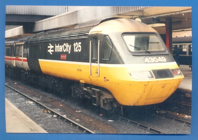 INTERCITY 125 HST CLASS 43 43049 AT UNKNOWN LOCATION.PHOTOGRAPH 10 x ...
