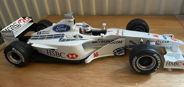 1/18 STEWART FORD SF3 Rubens Barrichello Die Cast F1 Car Hot Wheels £44 ...