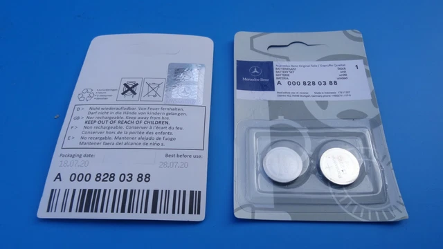 MERCEDES-BENZ SPRINTER CLASSIC 3 Button Fob Remote Key Battery 2 Pack ...